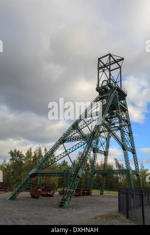 Bersham Colliery Headframe, Wrexham Stock Photo - Alamy