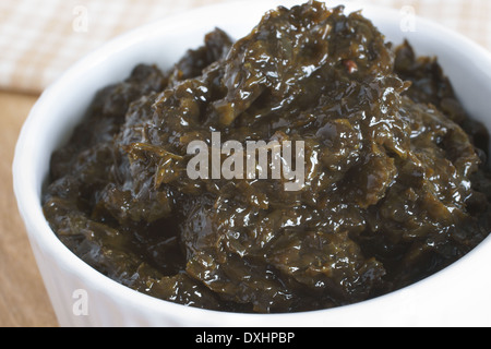Laverbread a traditional Welsh delicacy made from laver or seaweed ...