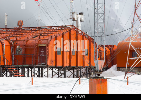 Argentine research station Orcadas Base, Laurie Island, Orkney Islands ...