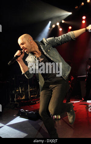 Daughtry perform live on stage at the BB&T Center Featuring: Daughtry ...
