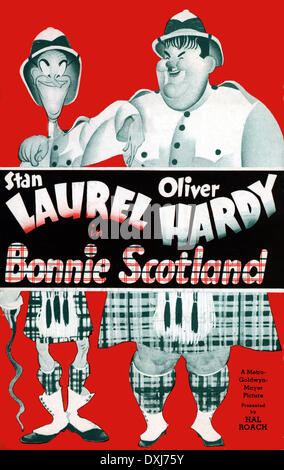 LAUREL,HARDY, BONNIE SCOTLAND, 1935 Stock Photo - Alamy