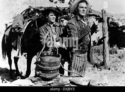 THE DESPERADOES GLENN FORD, RANDOLPH SCOTT Date: 1943 Stock Photo - Alamy