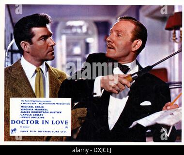 DOCTOR IN LOVE (1960) LESLIE PHILLIPS DIL 001CP Stock Photo - Alamy