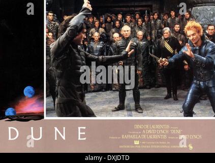 Dune (1984) directed by David Lynch and starring Kyle MacLachlan, Virginia Madsen, Francesca ...