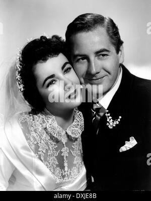 ELIZABETH TAYLOR, DON TAYLOR, FATHER OF THE BRIDE, 1950 Stock Photo - Alamy