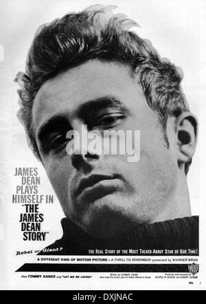 THE JAMES DEAN STORY, James Dean, 1957 Stock Photo - Alamy