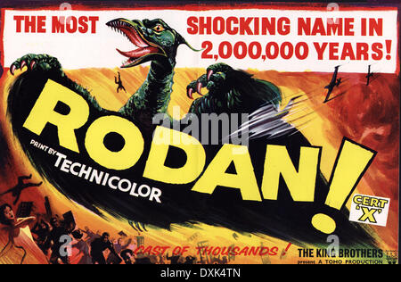 RODAN, (aka RODAN THE FLYING MONSTER, aka SORA NO DAIKAIJU RADON), 1956 ...