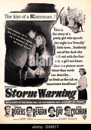 STORM WARNING, Doris Day, Ginger Rogers, 1950 Stock Photo - Alamy