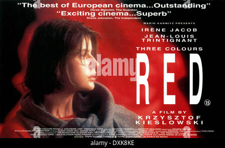 RED, (aka TROIS COULEURS: ROUGE, aka THREE COLORS: RED), Irene Jacob ...