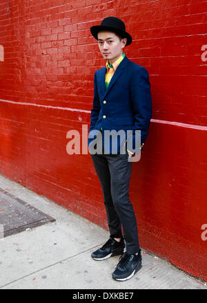 Ryo Chow captured on the street in New York City - March 22, 2014 ...