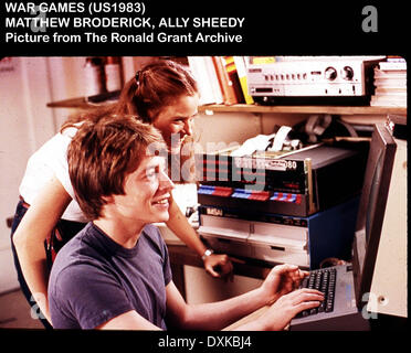WAR GAMES (1983) MATTHEW BRODERICK WRG 004 Stock Photo - Alamy
