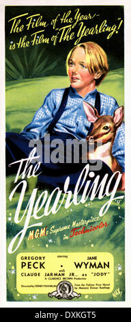 THE YEARLING -1946 POSTER Stock Photo - Alamy