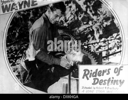 RIDERS OF DESTINY, John Wayne, 1933 Stock Photo - Alamy