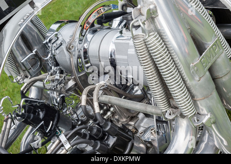 Volkswagen Beetles Dune buggy chromed engine Stock Photo - Alamy