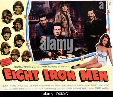 Bonar Colleano & Arthur Franz Film Eight Iron Men (1957) Characters ...