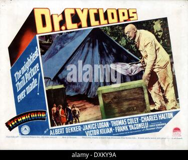 THOMAS COLEY JANICE LOGAN and ALBERT DEKKER in DR. CYCLOPS 1940 ...