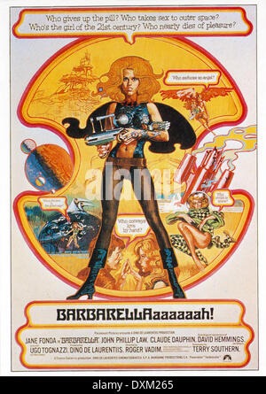 Barbarella - Movie Poster Stock Photo - Alamy
