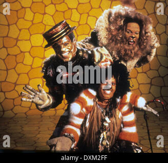 THE WIZ TED ROSS as the Lion, MICHAEL JACKSON as the Scarecrow, DIANA ...