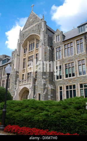 Georgetown University church building in Washington DC - United States ...