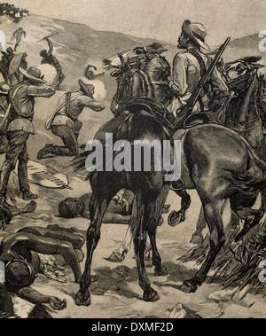 Anglo-Zulu War between the British Empire and the Zulu Kingdom, 1879 ...