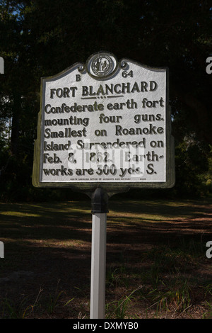 American Civil War Earth Fort Stock Photo - Alamy