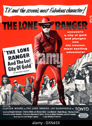THE LONE RANGER AND THE LOST CITY OF GOLD, Lisa Montell, 1958 Stock ...