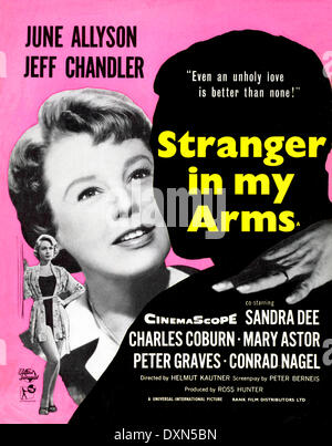 STRANGER IN MY ARMS, June Allyson, Jeff Chandler, 1959 Stock Photo - Alamy