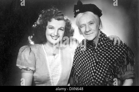 ARTHUR LUCAN and KITTY McSHANE as OLD MOTHER RILEY and her daughter ...