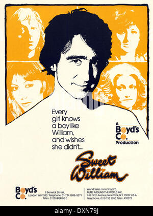 SWEET WILLIAM (1980) SAM WATERSTON, GERALDINE JAMES, JENNY AGUTTER ...