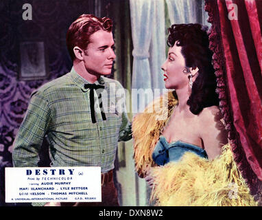 DESTRY, Mari Blanchard, 1954 Stock Photo - Alamy