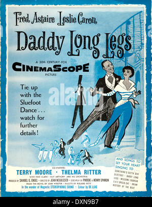 Daddy Long Legs - 1955 - Movie Poster Stock Photo: 80567922 - Alamy