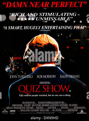 FILM POSTER, QUIZ SHOW, 1994 Stock Photo - Alamy
