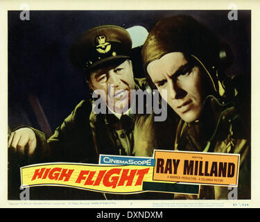 Ray Milland Film High Flight (1958) Characters: Wing Commander Rudge ...