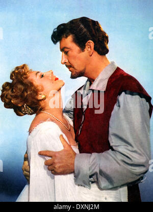 Kay Kendall & Robert Taylor Film Adventures Of Quentin Durward (1955 ...