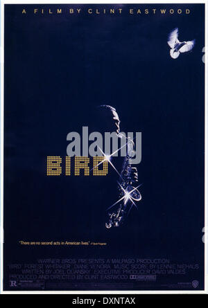 BIRD, Forest Whitaker as Charlie Parker, 1988. © Warner Brothers ...