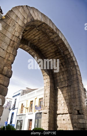 The Arch of Trajan, Merida, Spain Stock Photo - Alamy