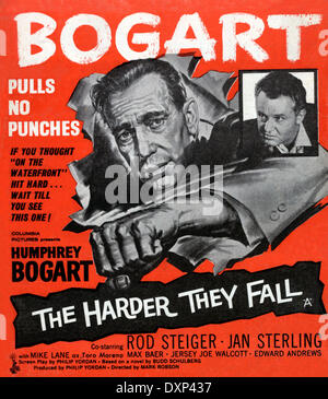 Humphrey Bogart & Rod Steiger Film The Harder They Fall (1958 ...