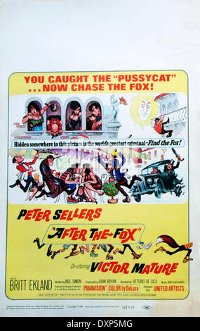 AFTER THE FOX, (aka, CACCIA ALLA VOLPE), first row from left: Britt ...