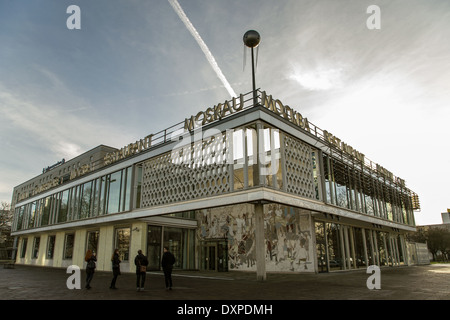 Berlin, DDR, the Cafe Moskau in the Karl-Marx-Allee Stock Photo - Alamy