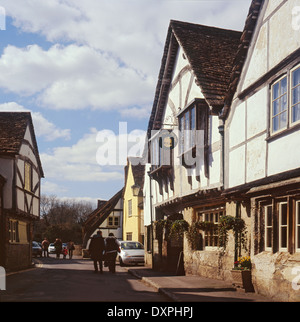 At the Sign of Angel hotel and restaurant Laycock Stock Photo - Alamy