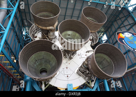A Space Shuttle Main Engine (SSME) test firing at the John C. Stennis ...