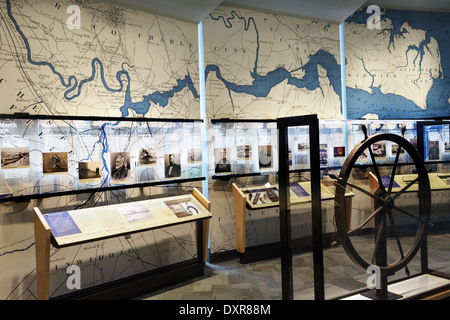 Inside The Mariners' Museum, Newport News, Virginia Stock Photo - Alamy