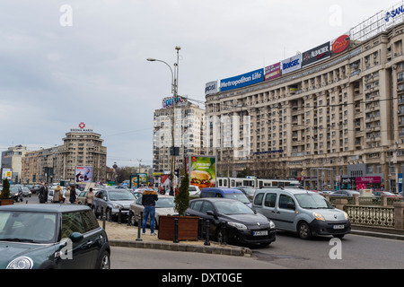 Victory Square, Bucharest, Romania Stock Photo - Alamy