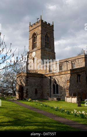 St. Peter`s Church, Cogenhoe, Northamptonshire, England, UK Stock Photo ...