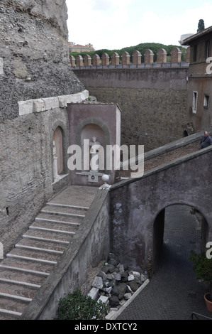 museum inside Castle of the Holy Angel, Castel Sant' Angelo, Rome ...