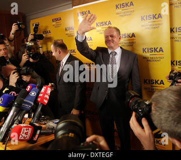 Bratislava, Slovakia. 29th Mar, 2014. The newly elected Slovak ...