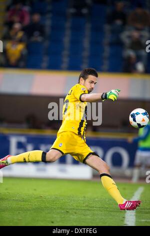 Bologna, Italy. 29th Mar, 2014. Giuseppe De Luca (Atalanta) Football ...