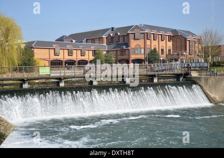 The River Lee, Ware, Hertfordshire, England Stock Photo - Alamy