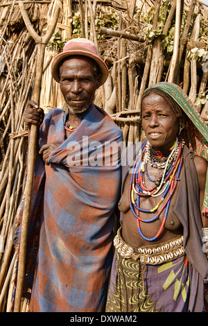 Arbore tribe woman, Lower Omo Valle, Ethiopia Stock Photo - Alamy