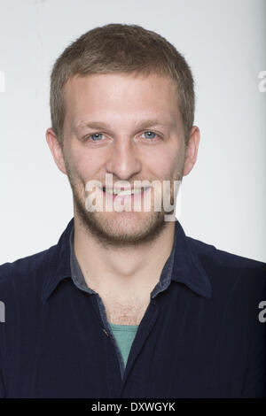 Bo Hansen promoting German ARD TV telenovela 'Rote Rosen' at Briese ...